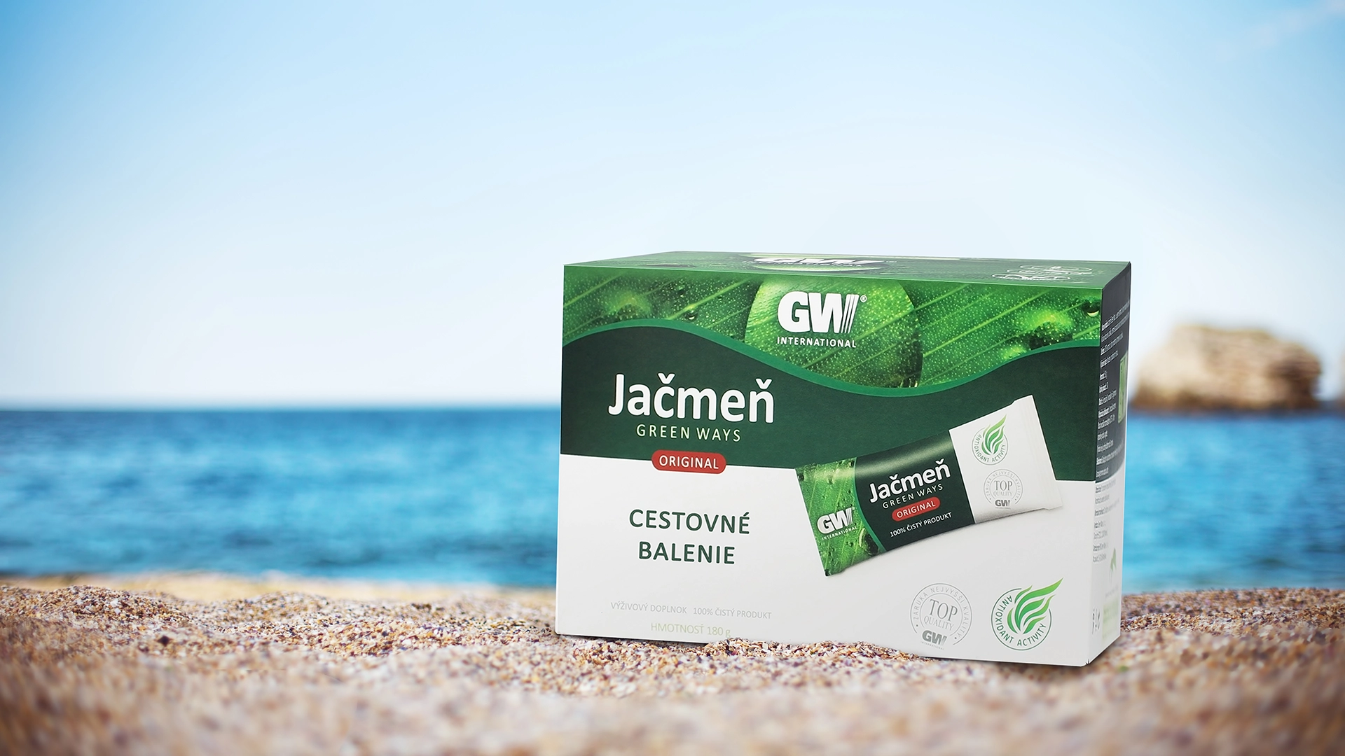 Jačmeň na cesty? Vďaka špeciálnemu baleniu to nie je žiadny problém ...